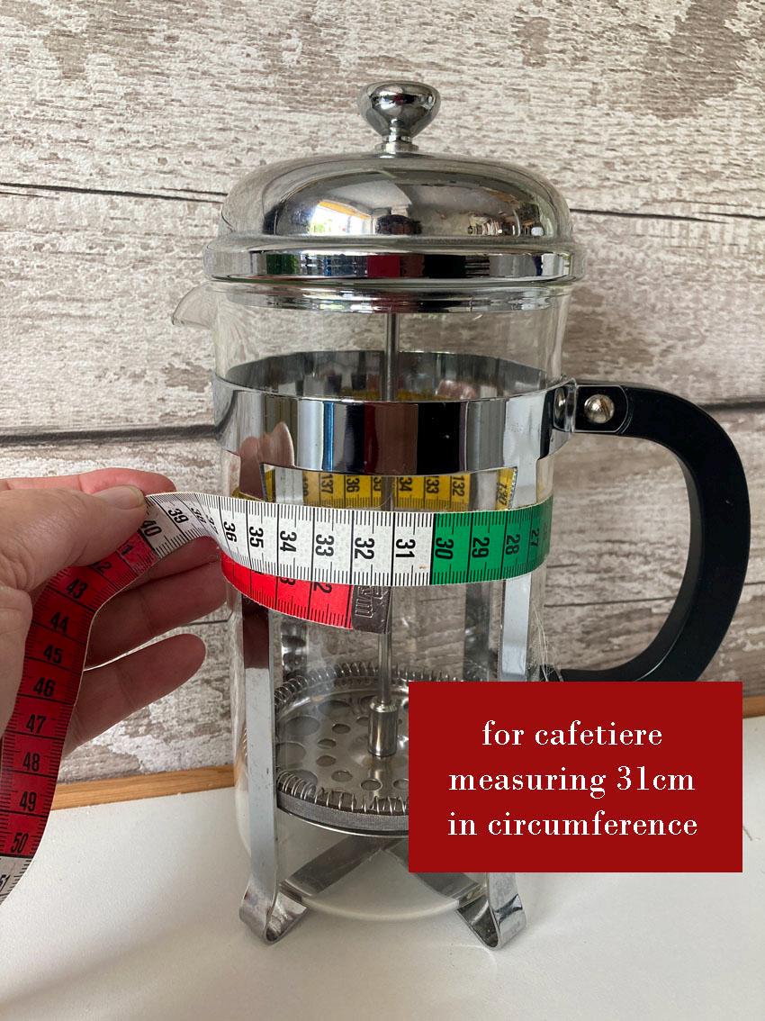 Handmade Reversible Cafetiere Cover French Coffee Press Cosy I Sophie ...