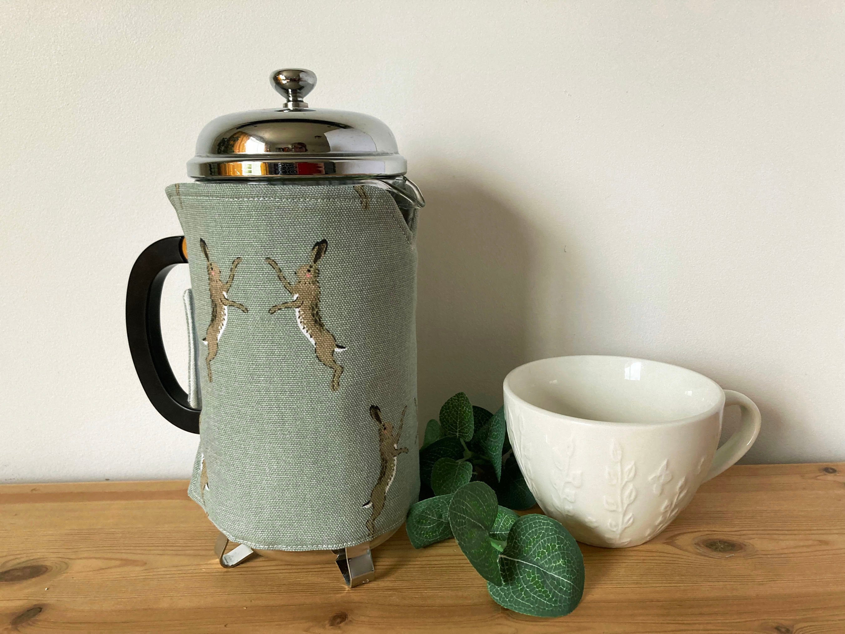 Handmade Reversible Cafetiere Cover French Coffee Press Cosy I Sophie ...