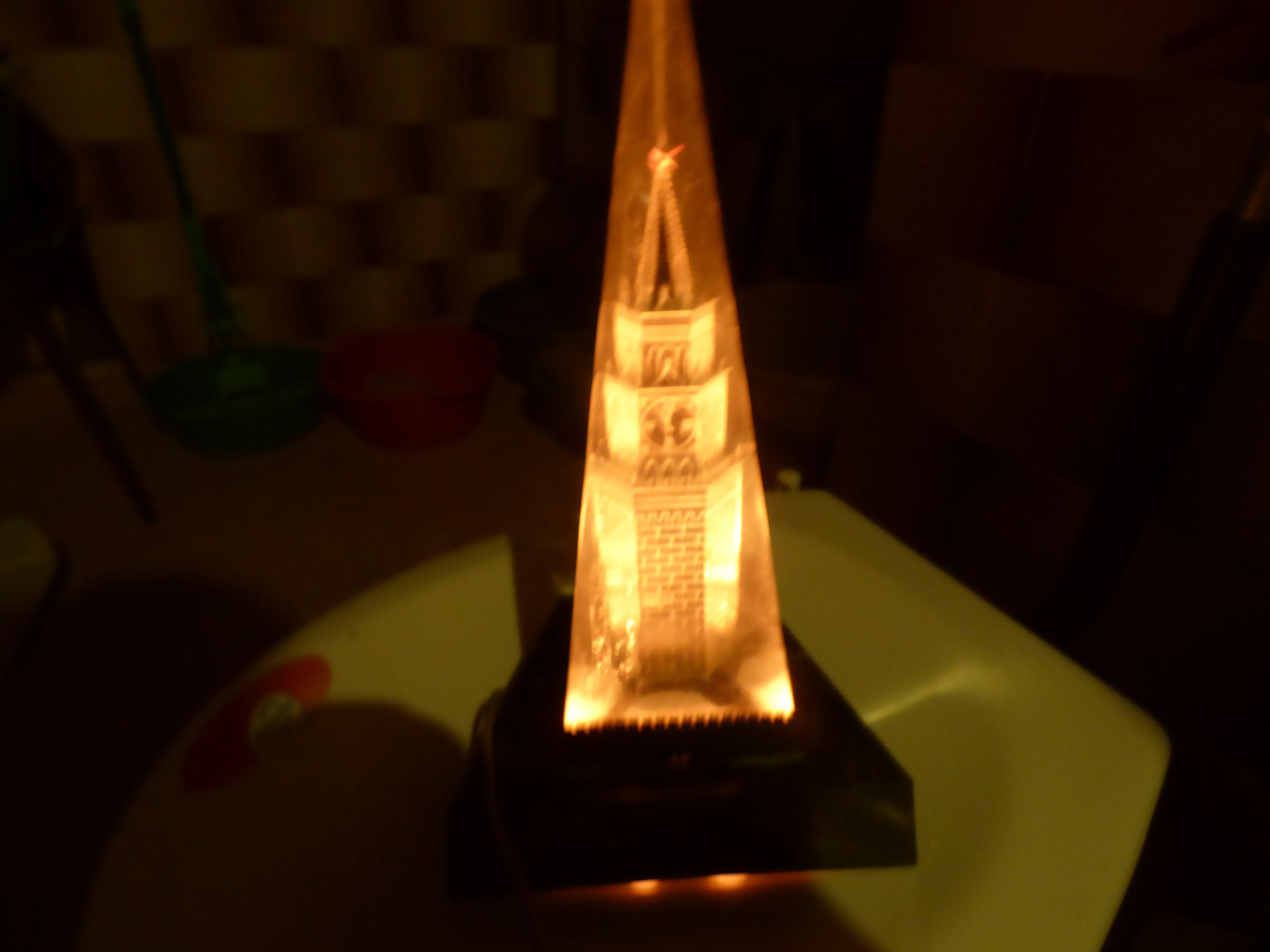 Vintage Night Lamp kremlin of the USSR soviet | Etsy