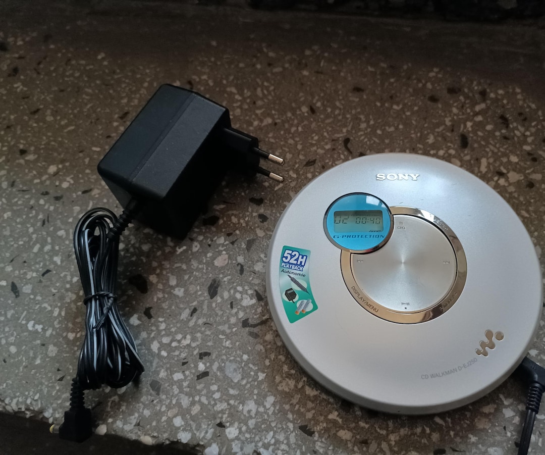 Vintage Sony CD Walkman D-EJ250 Original Adapter - Etsy