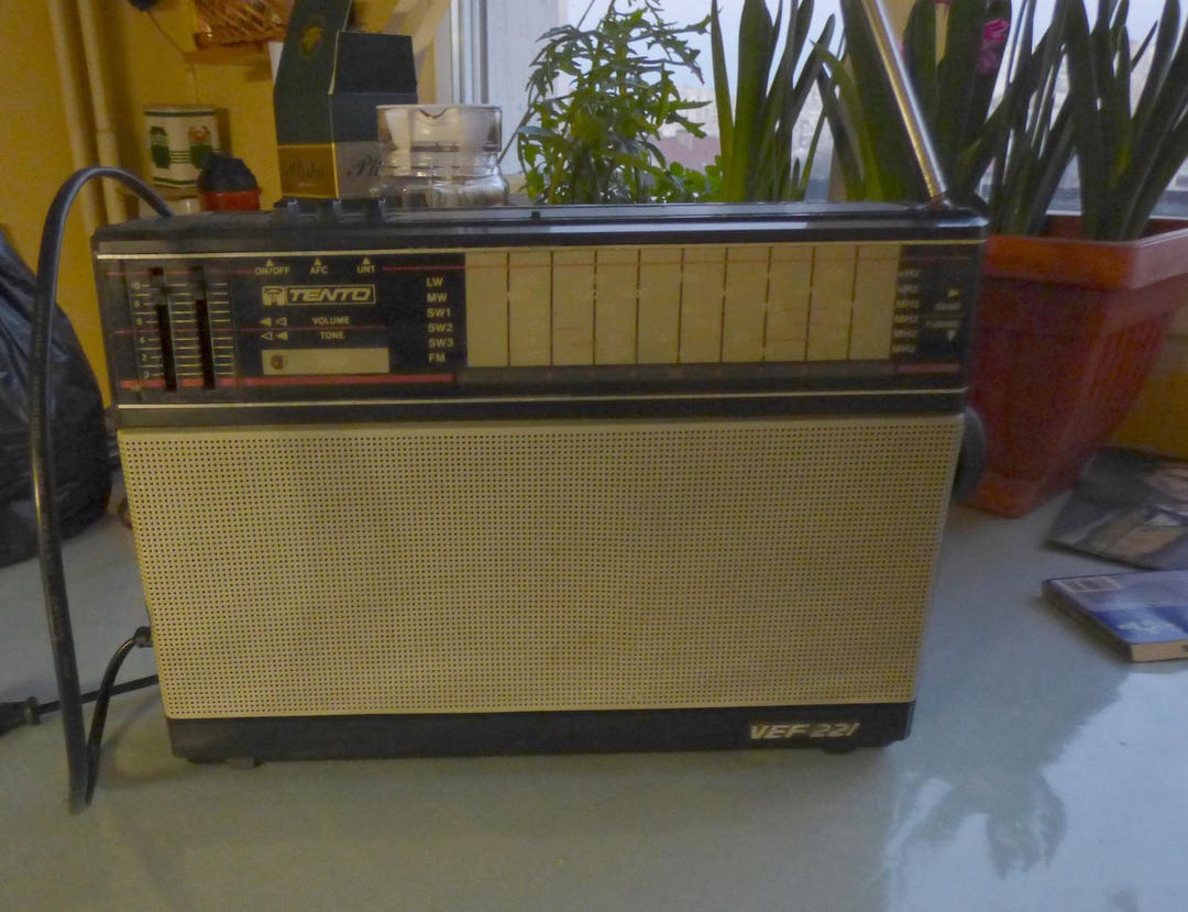 Vintage Radio VEF Type 221 WORK - Etsy
