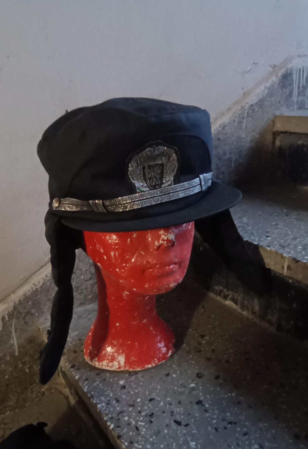 Rare Bulgarian Police Uniform Visor Hat Peaked Cap ORIGINAL New Old ...