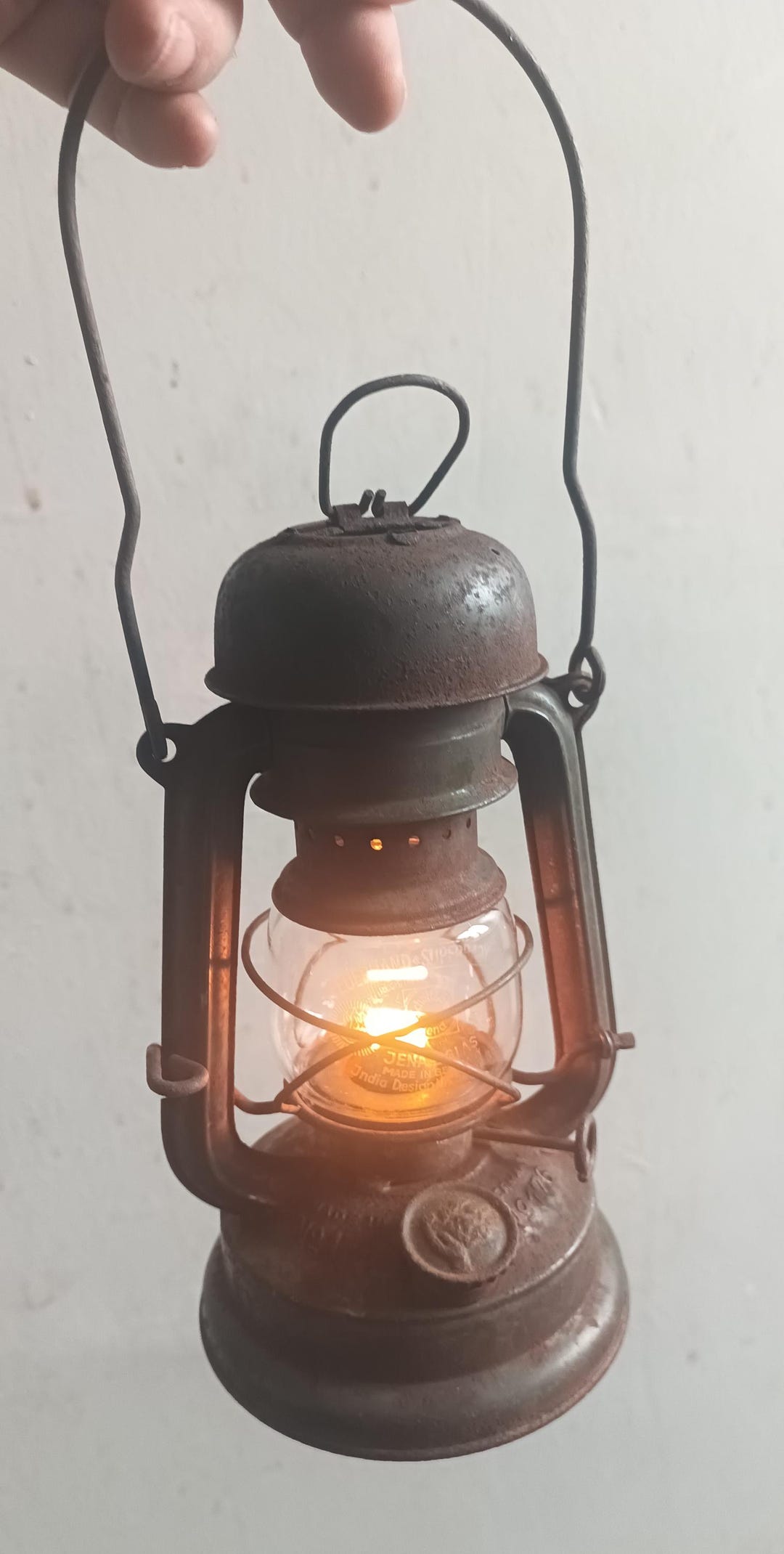Extremely Rare Storm Lamp, Storm Lantern, the Feuerhand 176 With ...