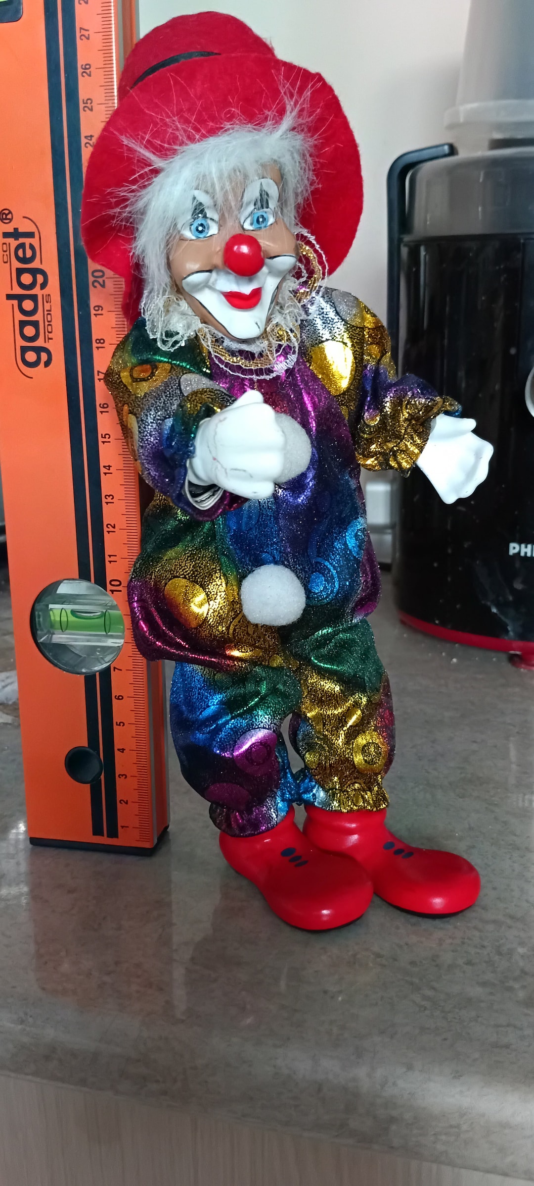 Cool Big Wooden Cloune Wooden Head Hand and Legs Great - Etsy