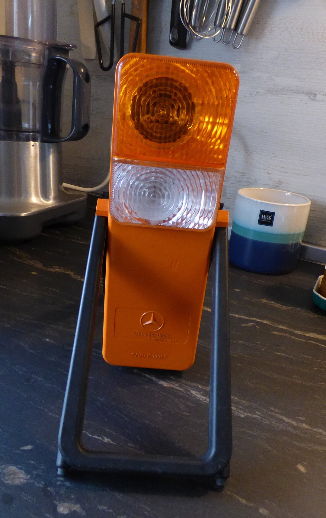 Vintage Emergency Flashlight Lantern Auto MERCEDES BENZ Rare Item ...