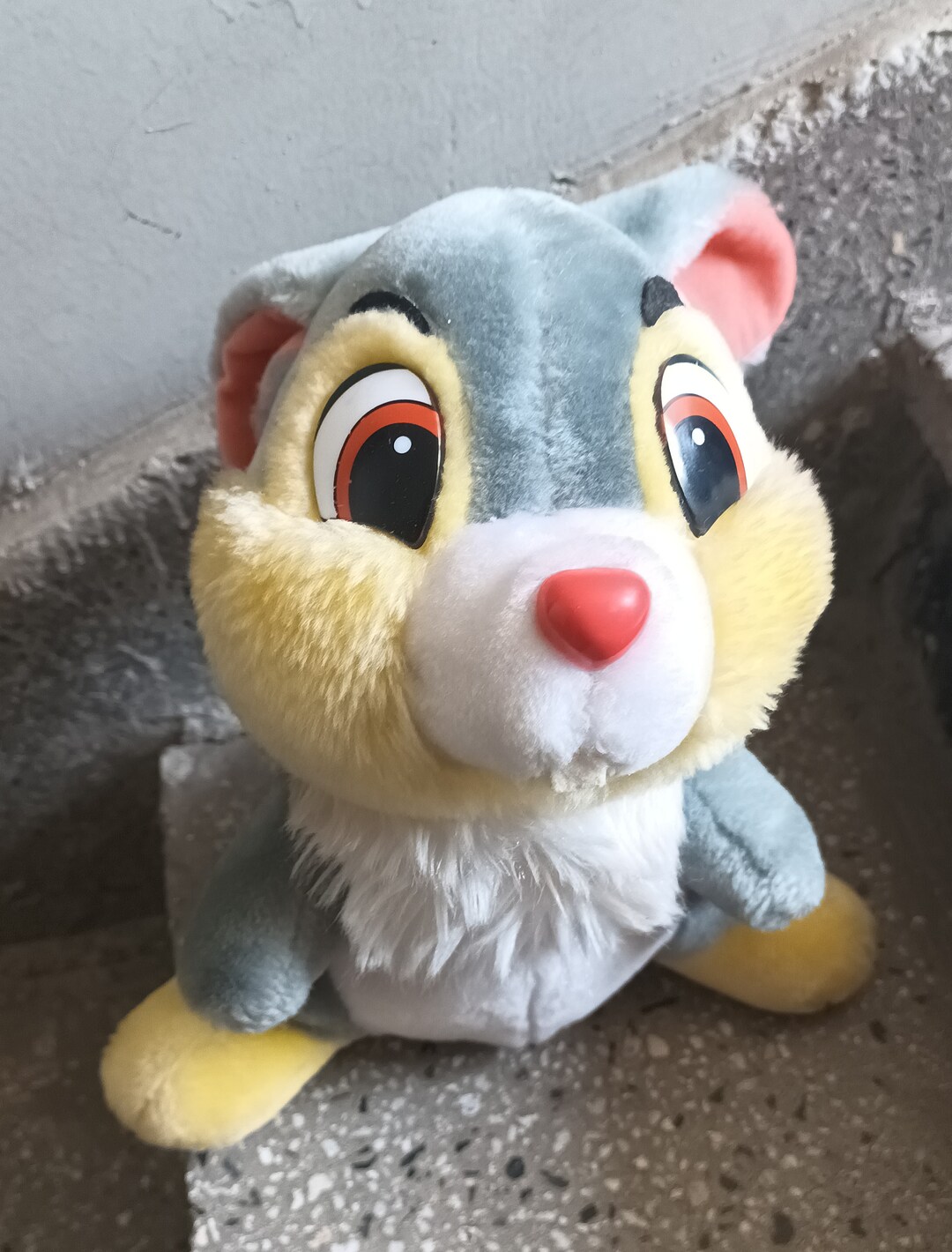 Vintage Walt Disney World Land Thumper Plush Bambi Rabbit Stuffed ...