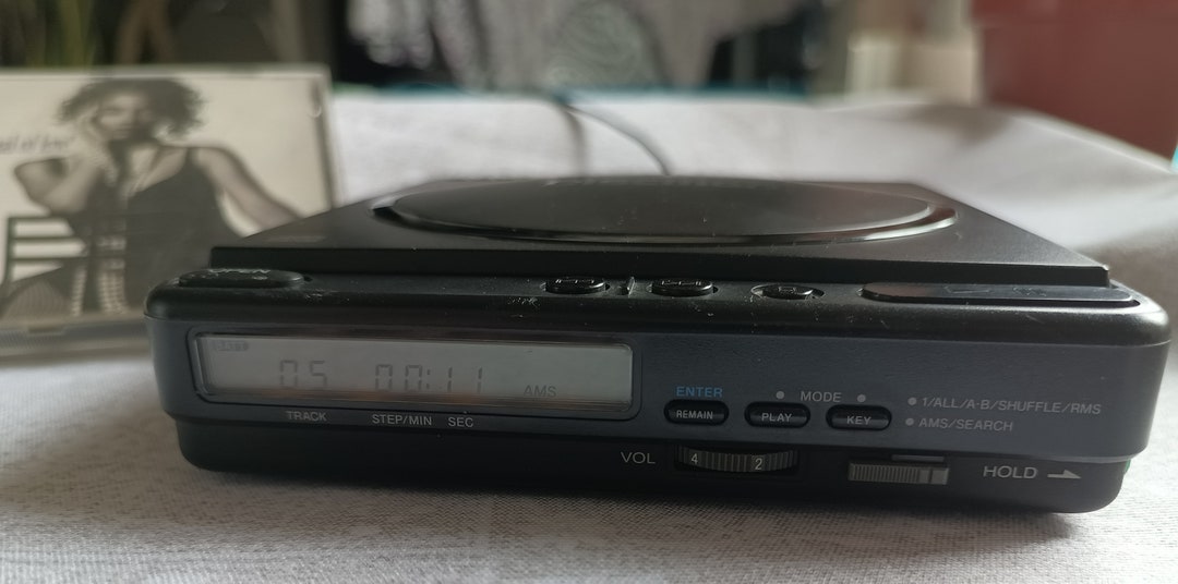 Extremely Rare Vintage Sony Discman Personal / Portable Cd Player D-40(D 4) 1988 Japan Solid ...