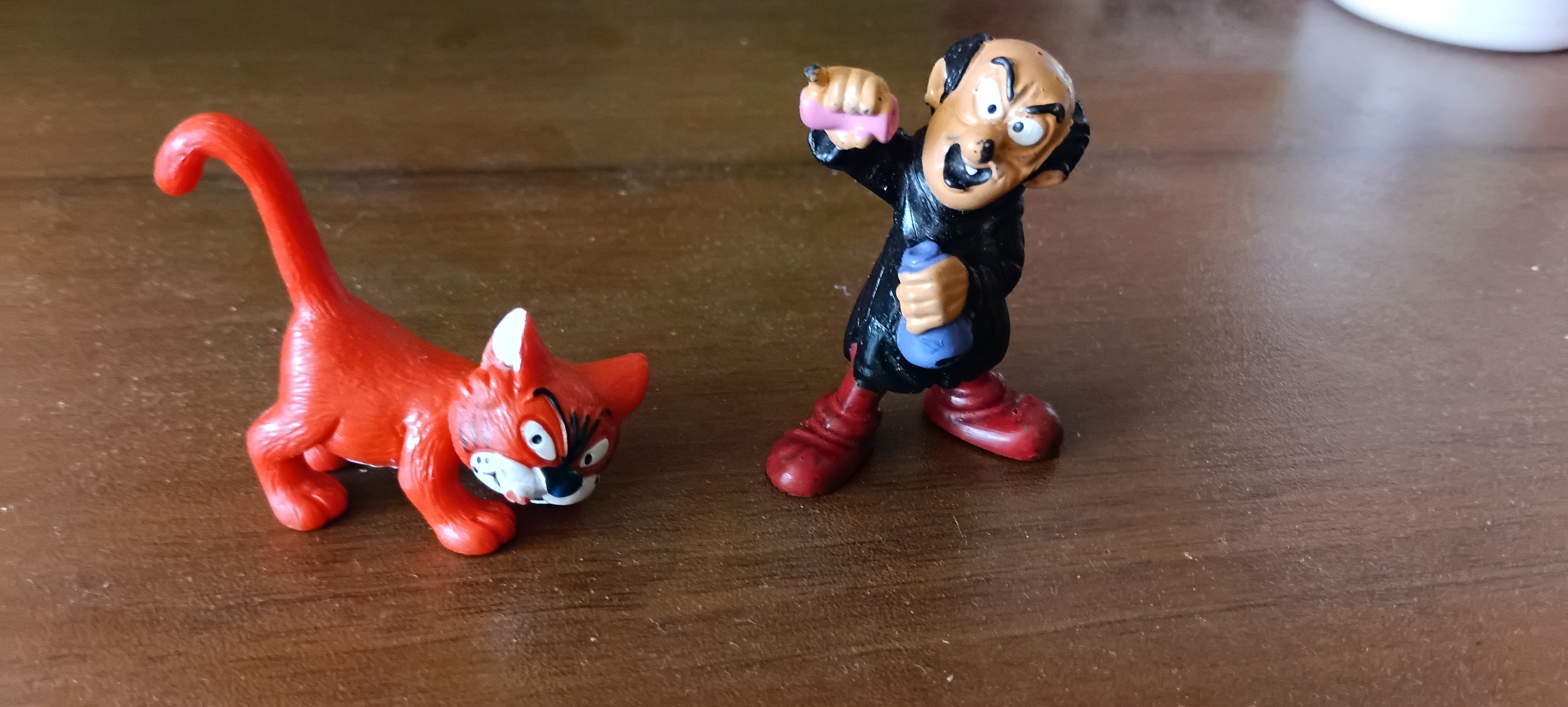Schleich Peyo Smurfs Gargamel & Azrael Cat PVC Toy Figure Dual - Etsy