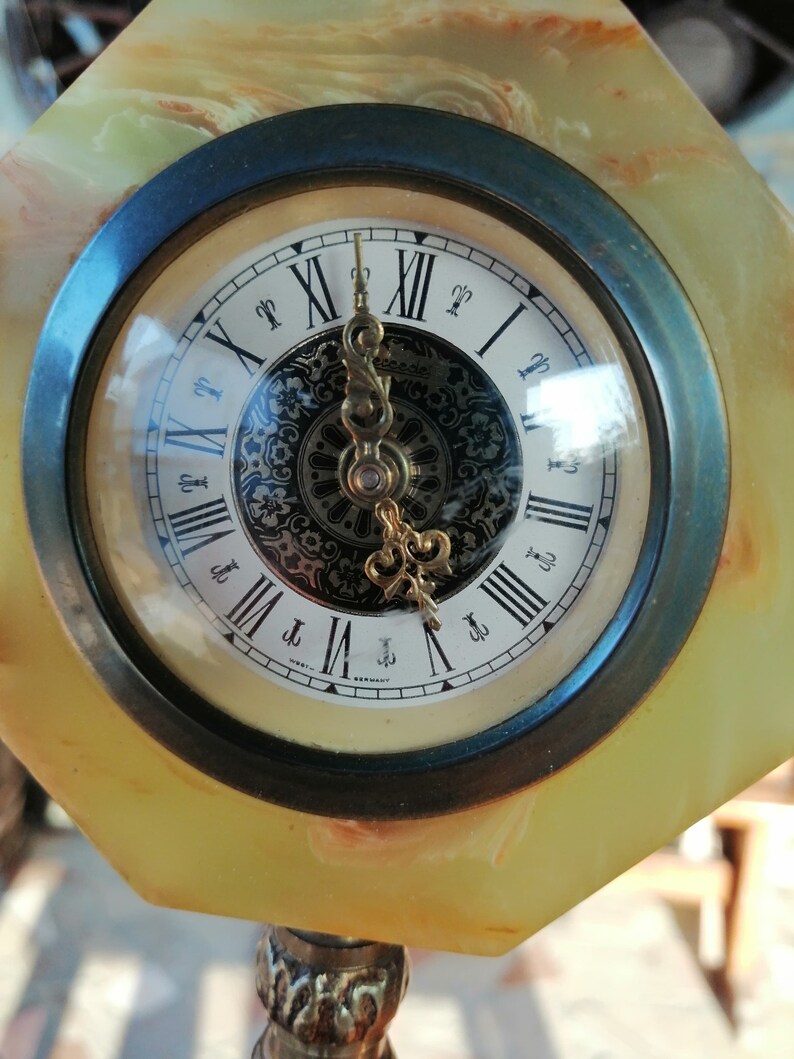 Antique/vintage Mercedes Art Deco Clock Mercedes West Germany - Etsy