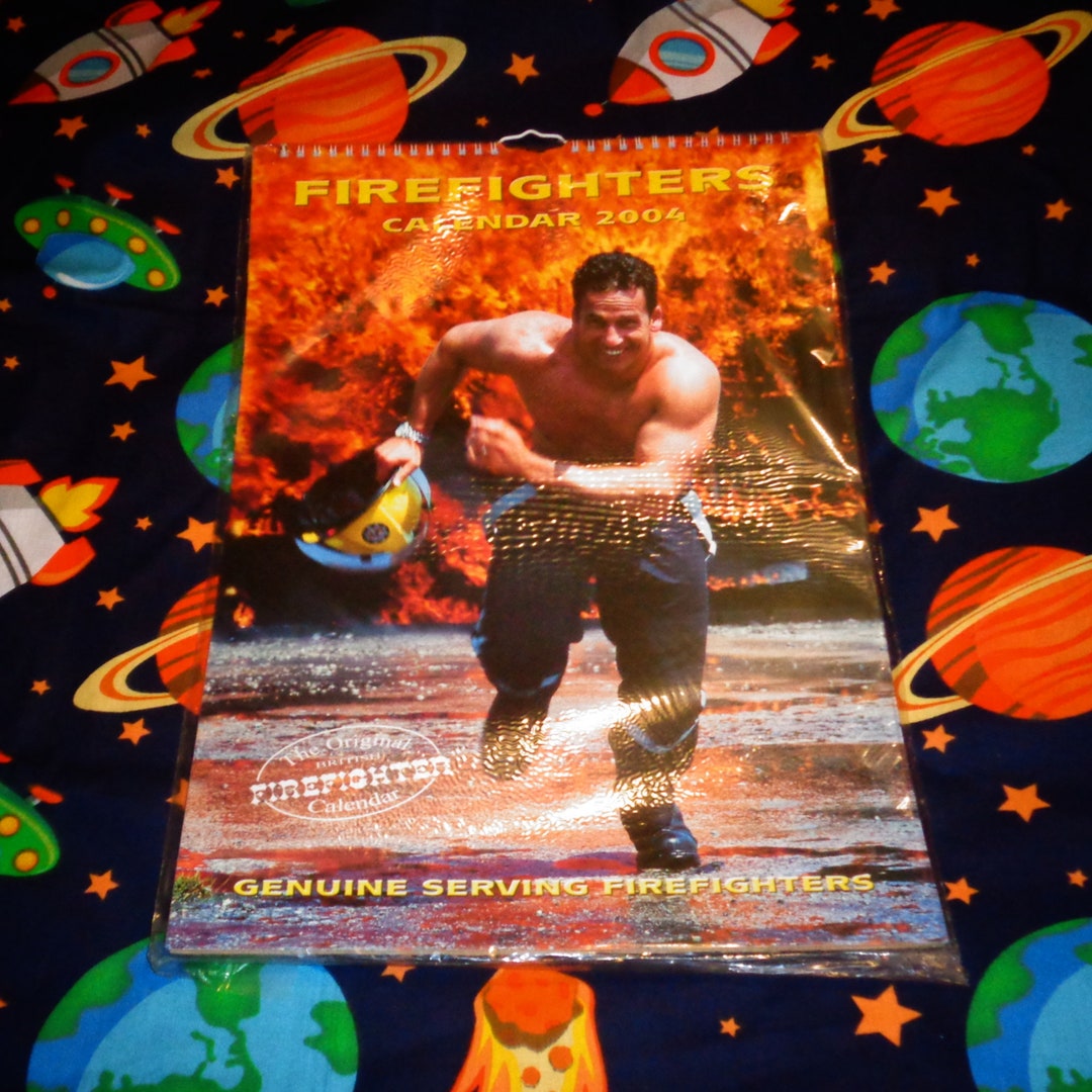 Rare the Original British Firefighter 2004 Calendar Genuine - Etsy