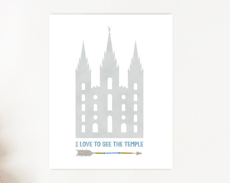 I Am a Child of God LDS Temple I Love to See the Temple - Etsy