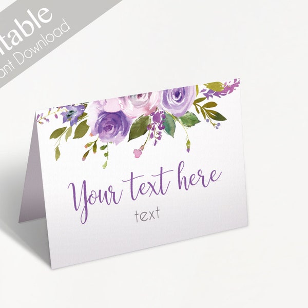 Table Tent Name Card - Etsy