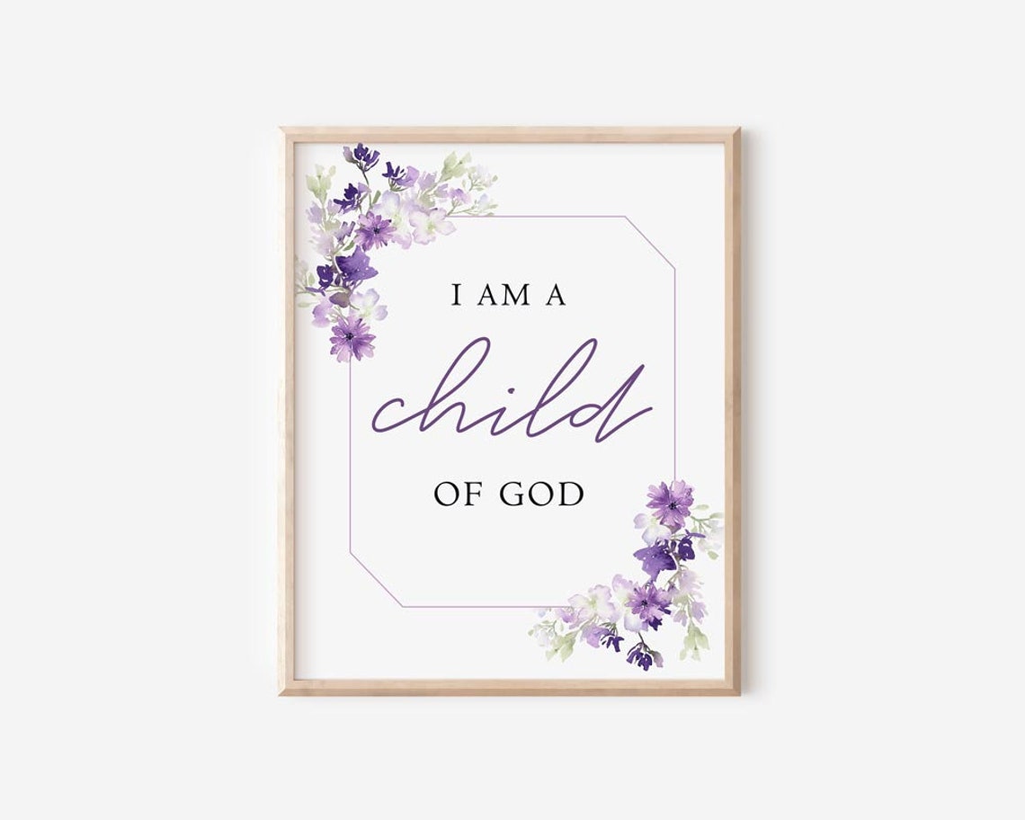 Editable LDS Baptism Program Poster Baptism Choose the - Etsy