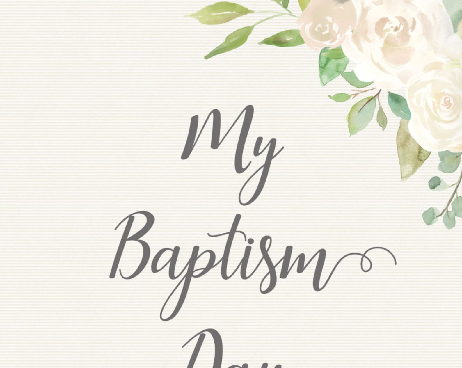 Baptism Testimony Cards Printable Baptism Note Cards Baptism - Etsy