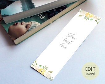 Baby Shower Bookmark - Etsy