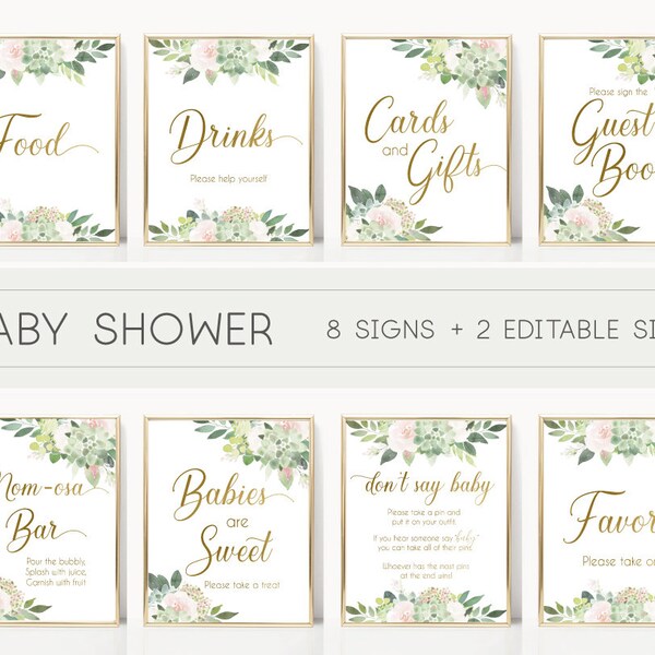 Baby Succulent Sign - Etsy
