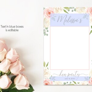 Hen Party Photo Prop, Photo Prop Frame, Hens Prop Frame, Photo Booth ...