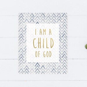 Baptism Poster, LDS Baptism, Baptism Decor, Navy Gold Baptism, Choose ...