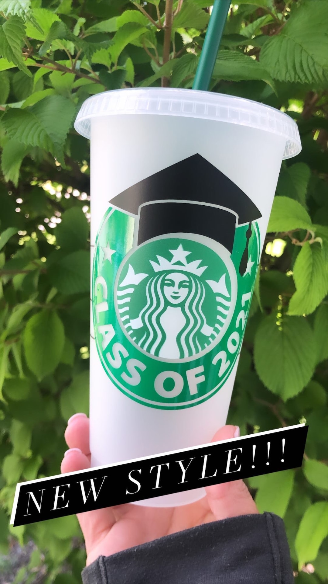 Starbucks Graduation Theme Cup Venti 24 Oz . With or Without ...