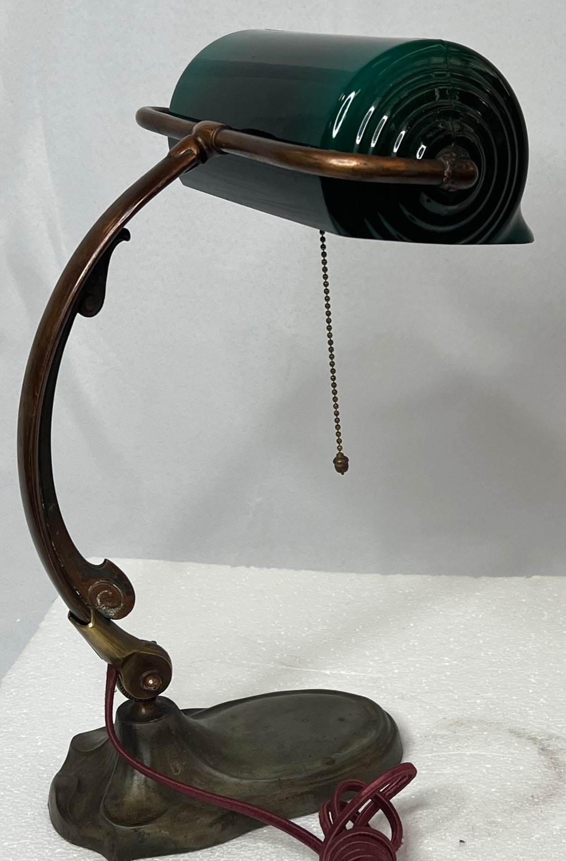 Original Handel Adjustable Trough Shade Desk Lamp | Etsy