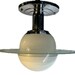 Mid Century Close to Ceiling Saturn Style Light Fixture. - Etsy