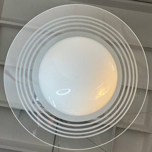 Mid Century Close to Ceiling Saturn Style Light Fixture. - Etsy