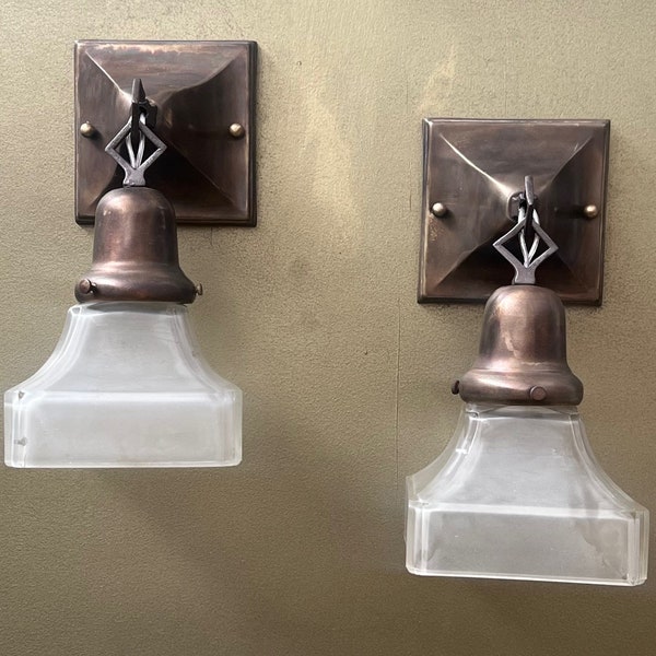 Craftsman Sconce - Etsy