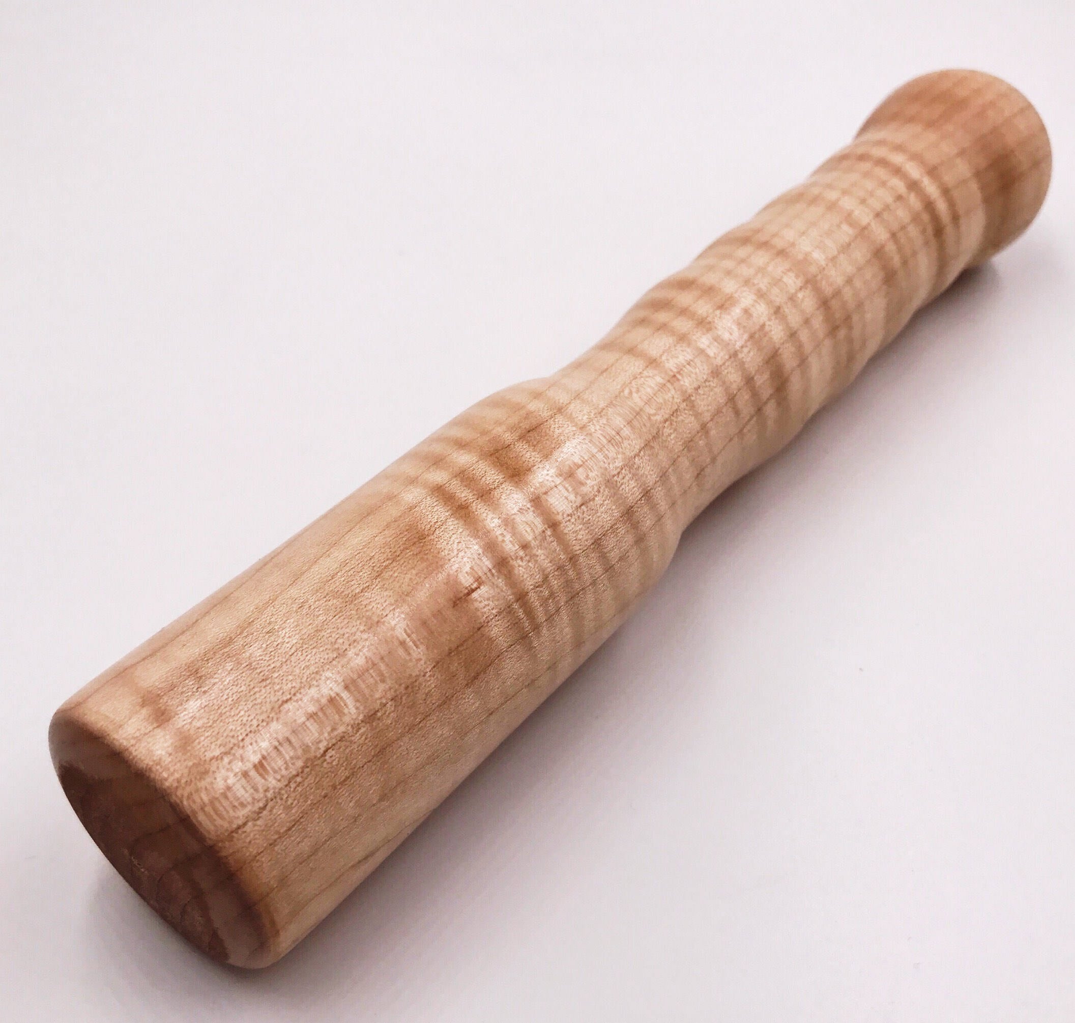 Curly / Flame Maple Wooden Cocktail Muddler