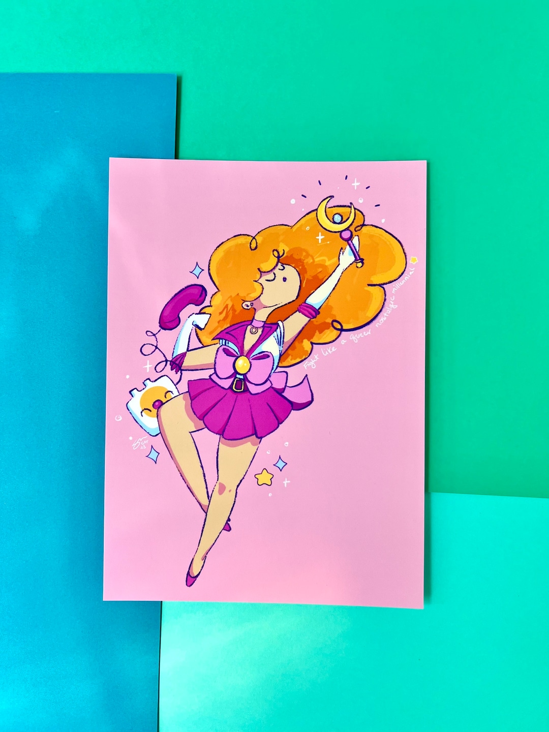 Sailor Bellum Print Powerpuff Girl Miss Bellum PPG Ms. - Etsy