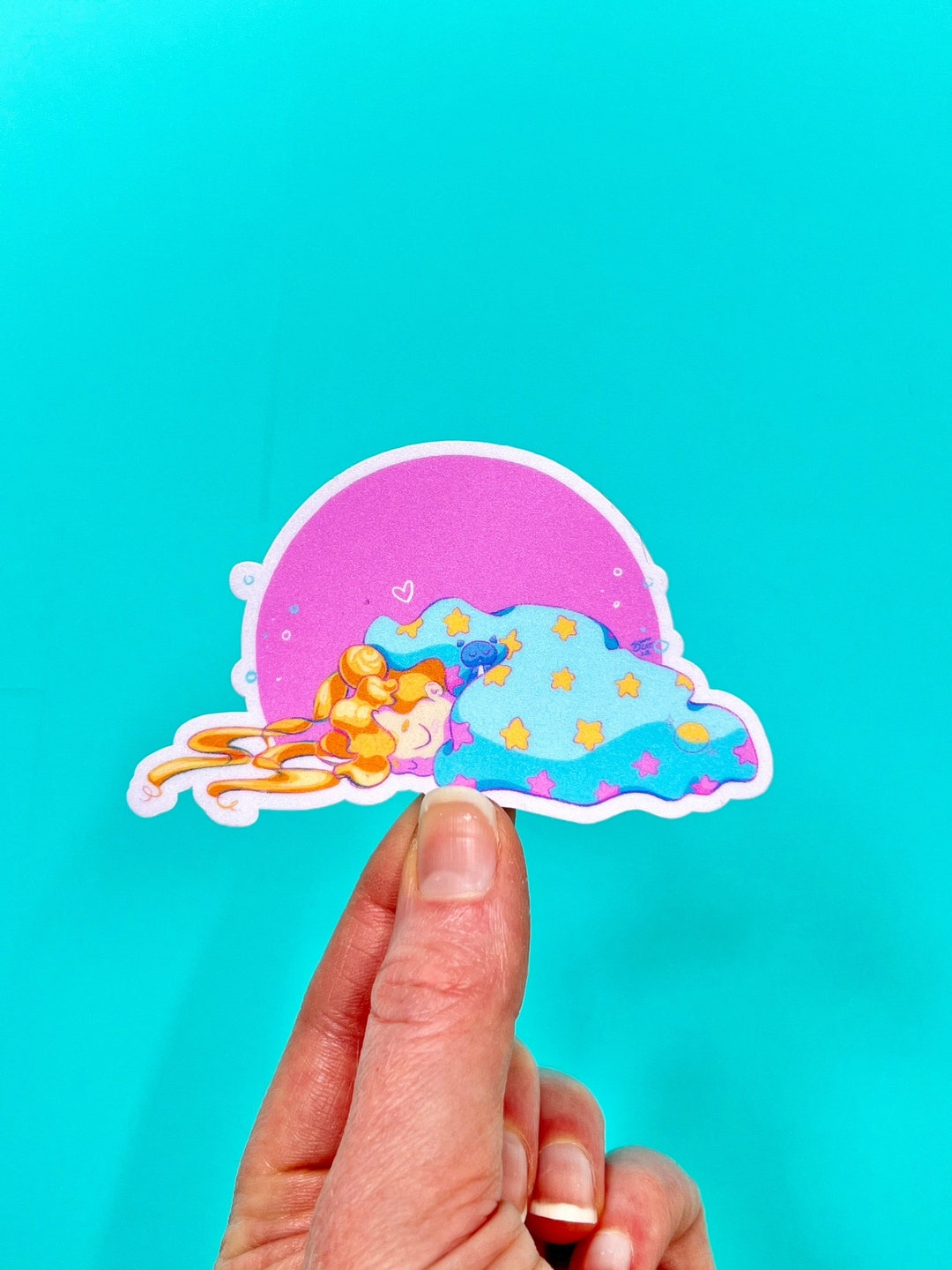 Napping Serena Sticker - Magical Girl Nap Sticker - Star Nap Sticker ...