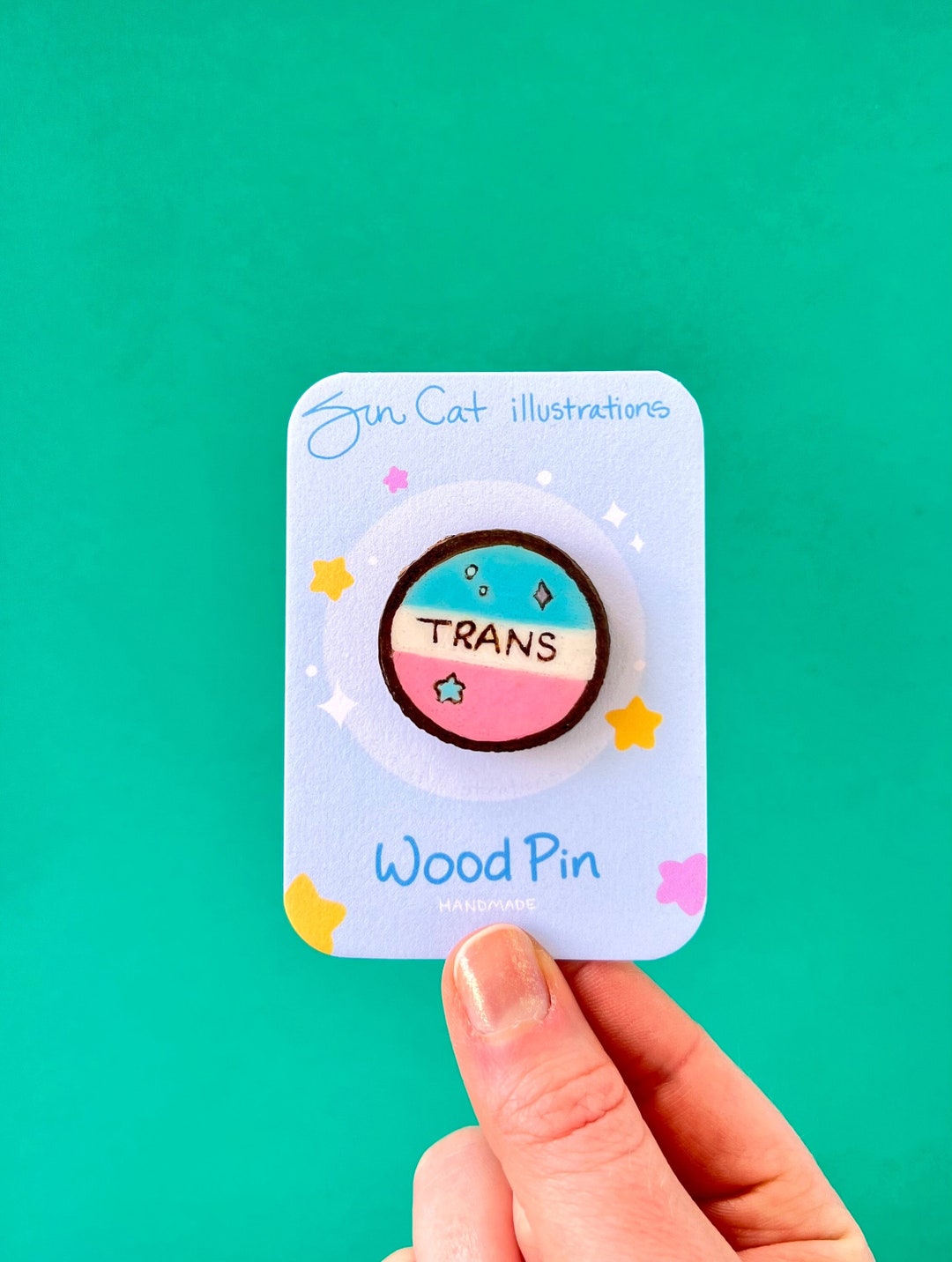 Trans Pride Pin Trans Flag Pin Lgbtq Pride Pin Cute Queer Pin Lapel