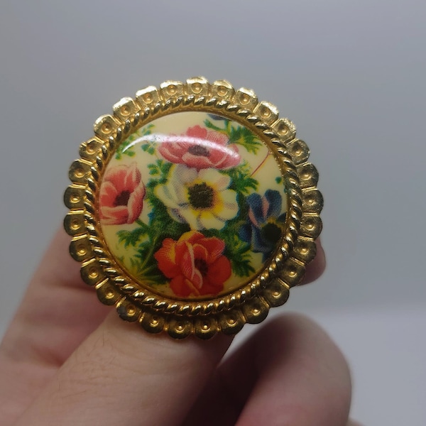 West Germany Brooch - Etsy UK