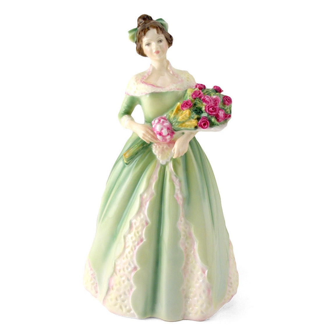 Royal Doulton Happy Birthday Figure HN3660 Nada Pedley Lady - Etsy
