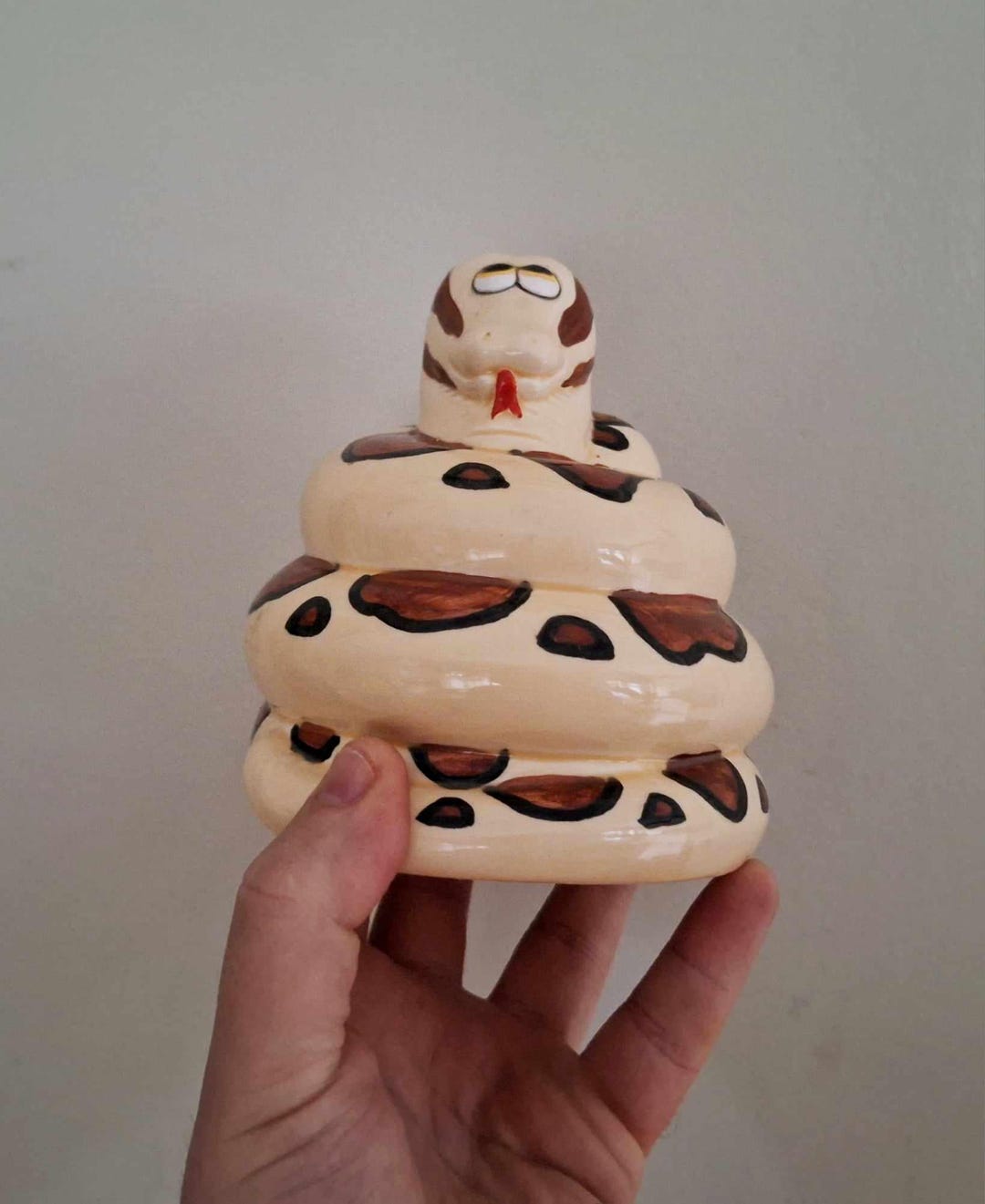 Unique Snake Money Box Handcrafted Animal Coin Bank Cute & Functional ...