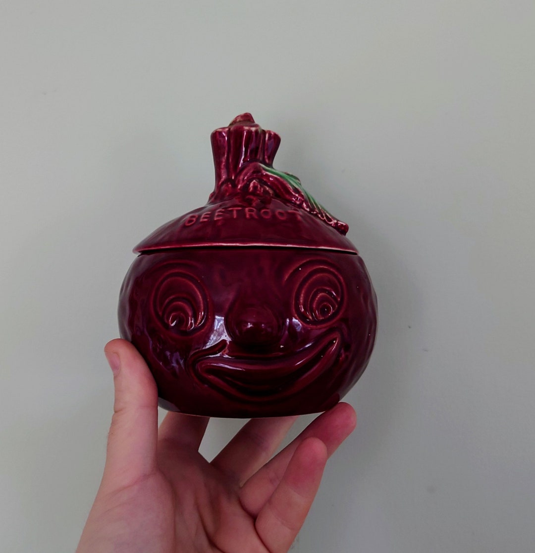 Vintage 1950s Sylvac Beetroot Storage Jar Stamped 5443 Made in England ...