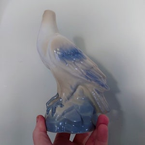 Vintage Hawk Bird Figurine Ceramic Bird of Pray Figure Bird Ornament ...