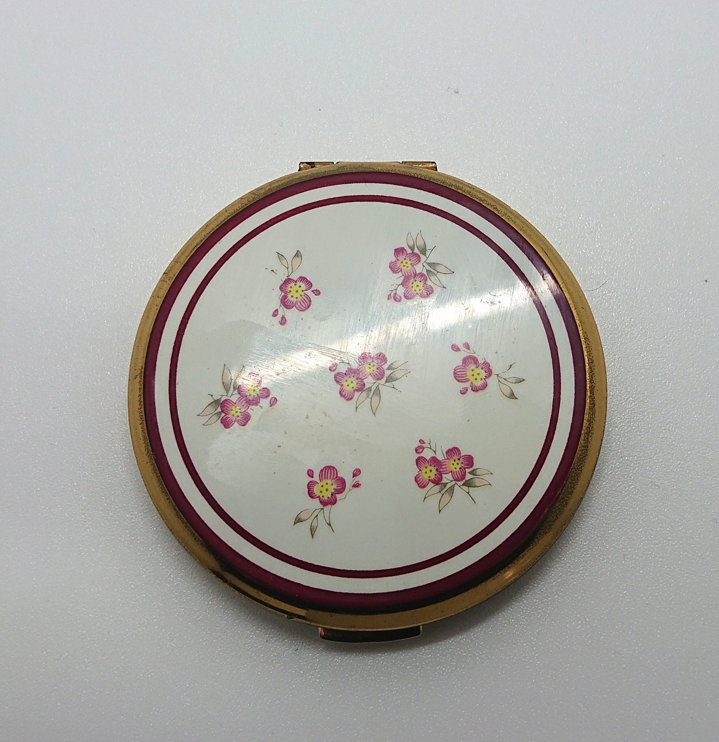 Vintage Stratton Compact Original Box Floral Compact Gold With - Etsy UK