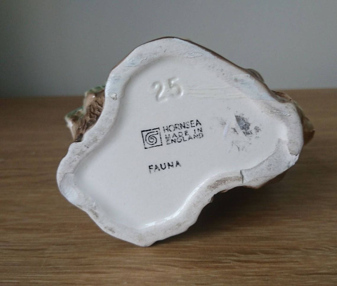 Vintage Vase Planter Rabbit Under a Tree Posy Vase Hornsea | Etsy