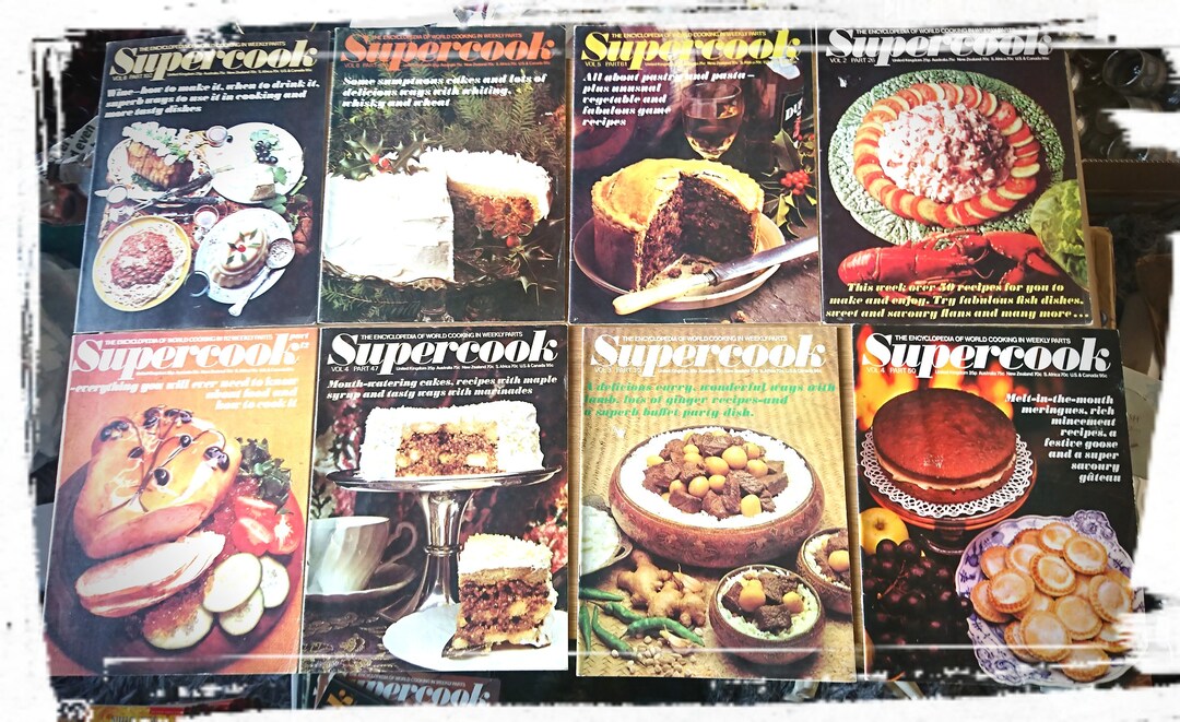 VOLUME 3 Vintage Cooking Magazine Supercook 1970's Retro Cooking Your ...
