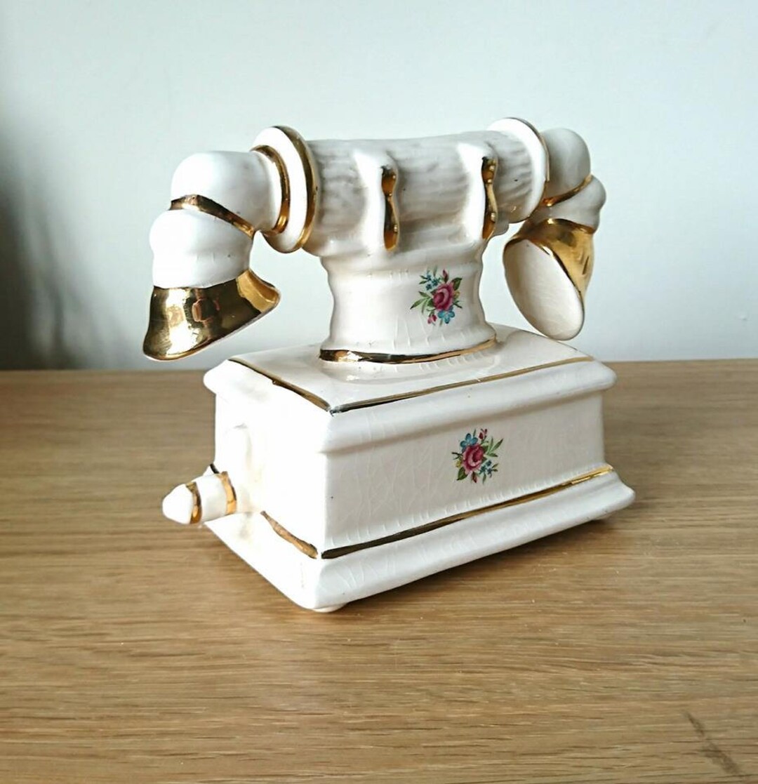 Vintage Arthur Wood Telephone Money Box, 1950s Kitsch Piggy Bank - Etsy