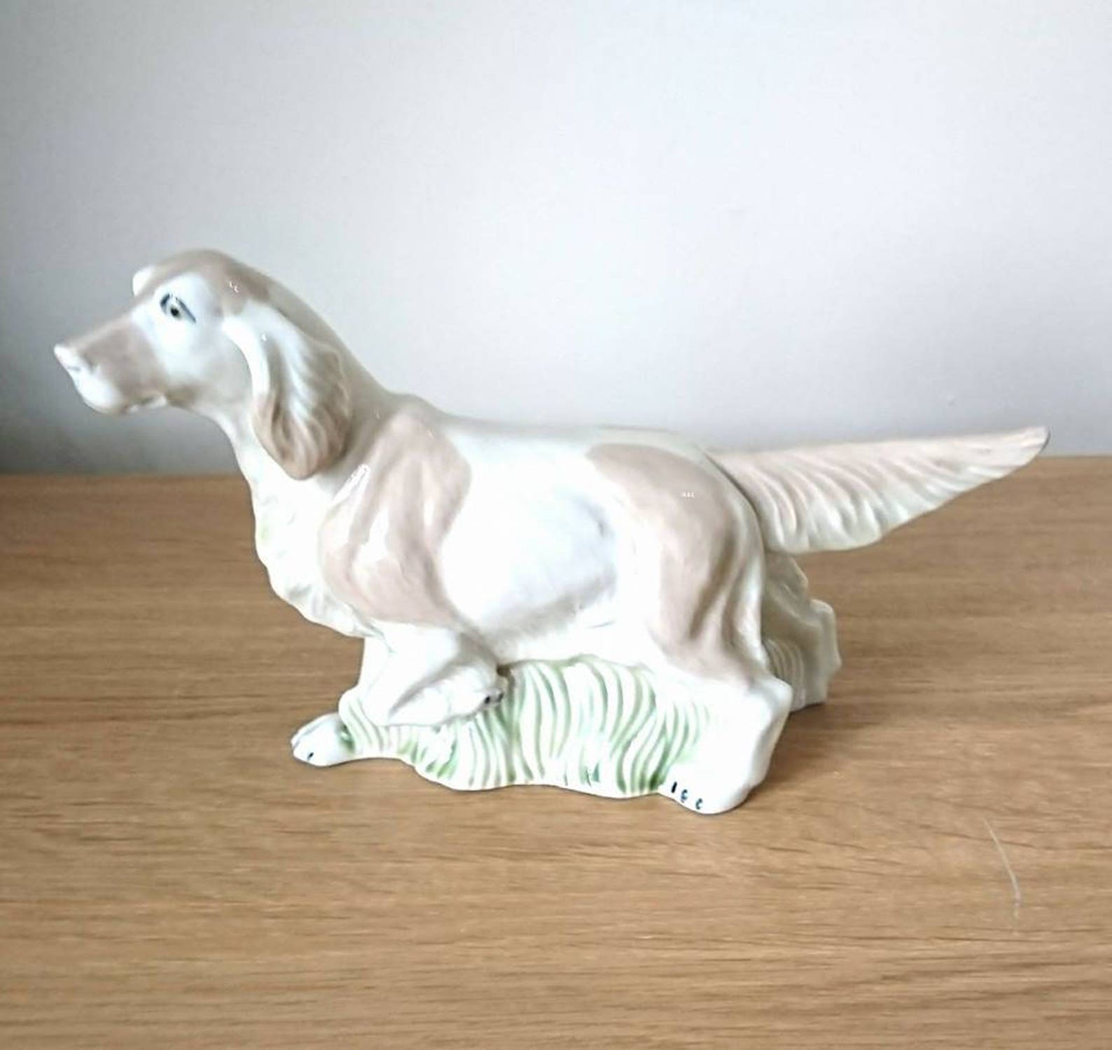 Vintage Dog Figurine Irish Setter Glazed Dog Animal Ornament Beswick ...