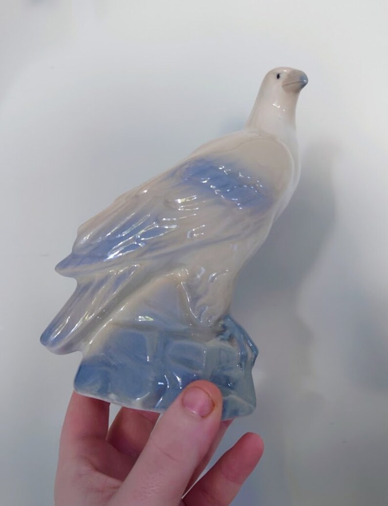 Vintage Hawk Bird Figurine Ceramic Bird of Pray Figure Bird - Etsy