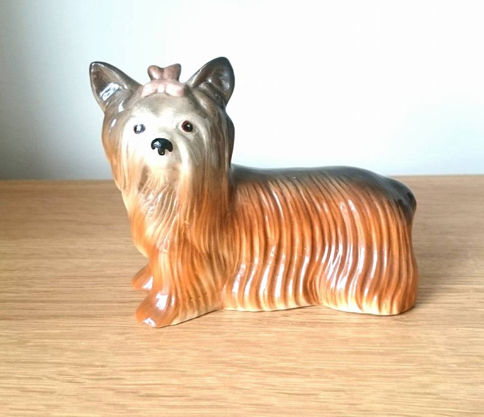 Vintage Dog Figurine Yorkshire Terrier Melba Ware Made in - Etsy