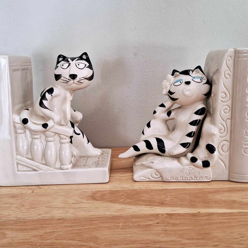 Ceramic Bookends - Etsy