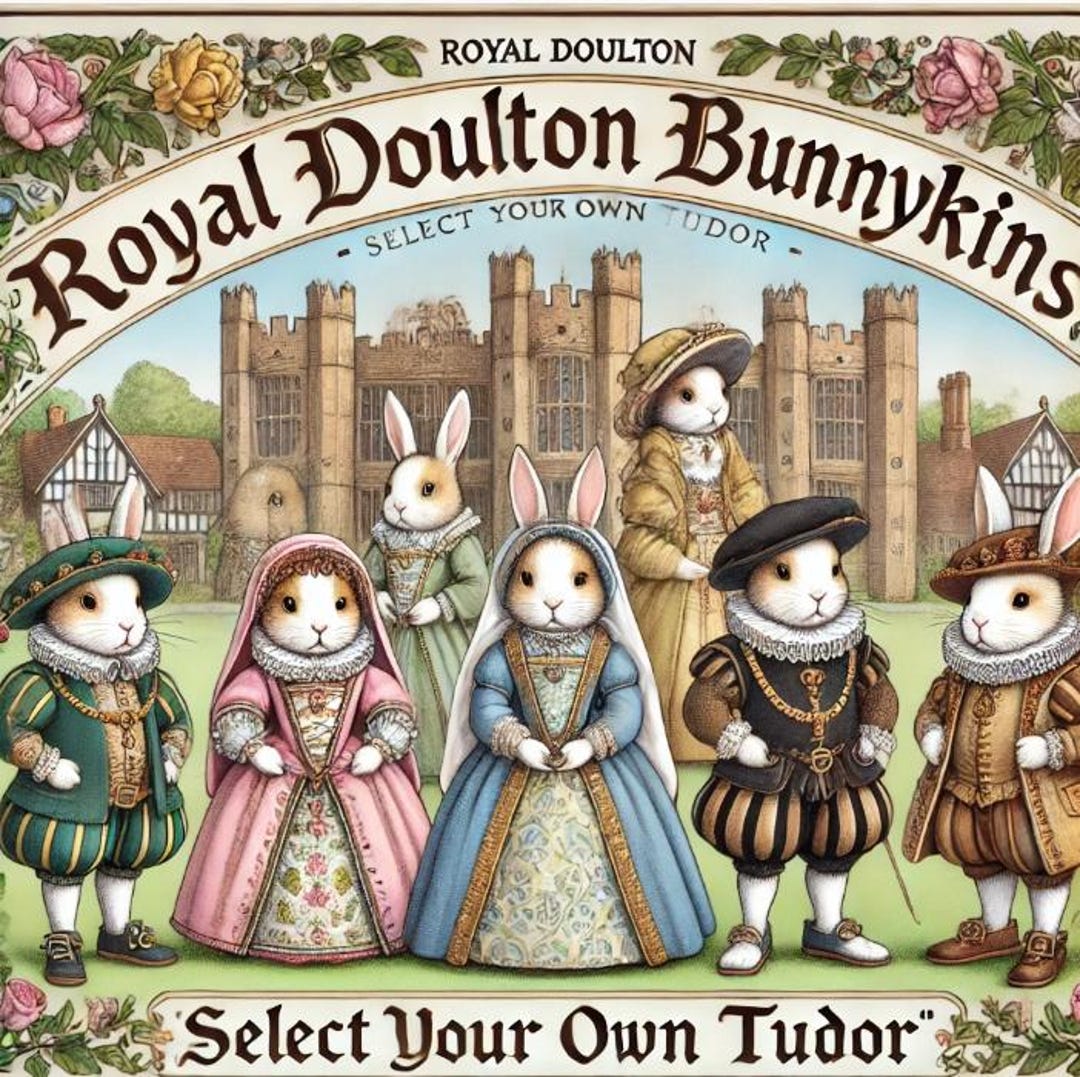Royal Doulton Bunnykins Tudor Collection - Select Your Own Tudor ...