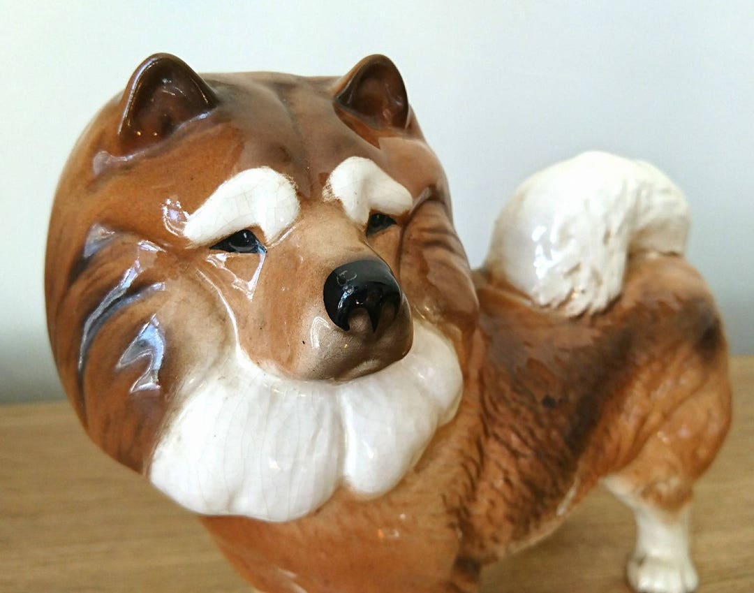 Vintage Coopercraft Chow Chow Dog Figurine, Beswick Style Ornament - Etsy