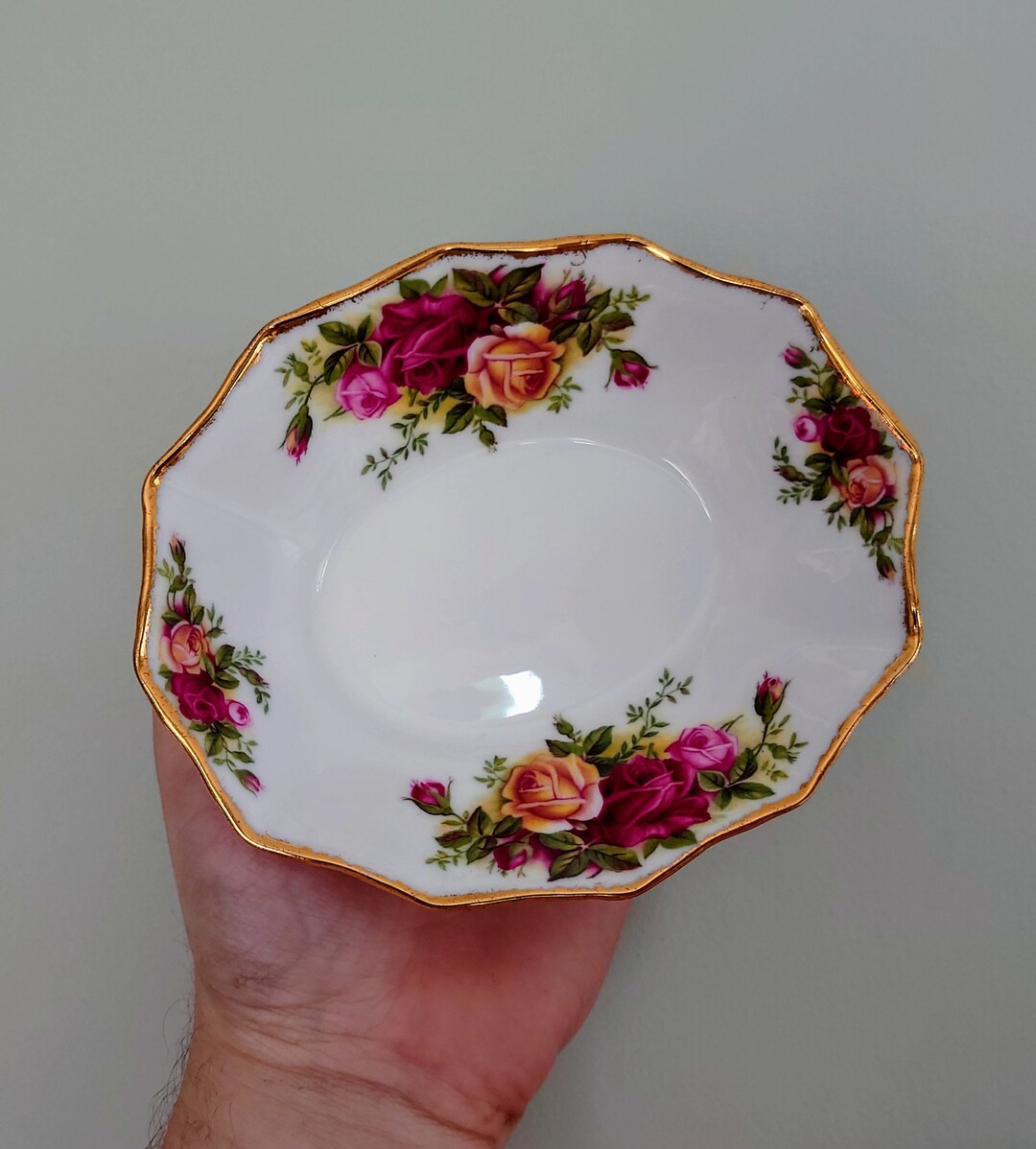 Royal Albert Old Country Roses Dish Boxed Serving Bowl Tray Condiment ...