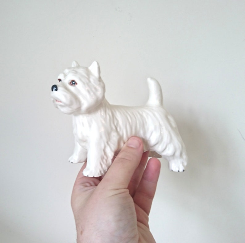 Vintage Dog Figurine Westie Mid Century Melba Ware Westie Dog - Etsy