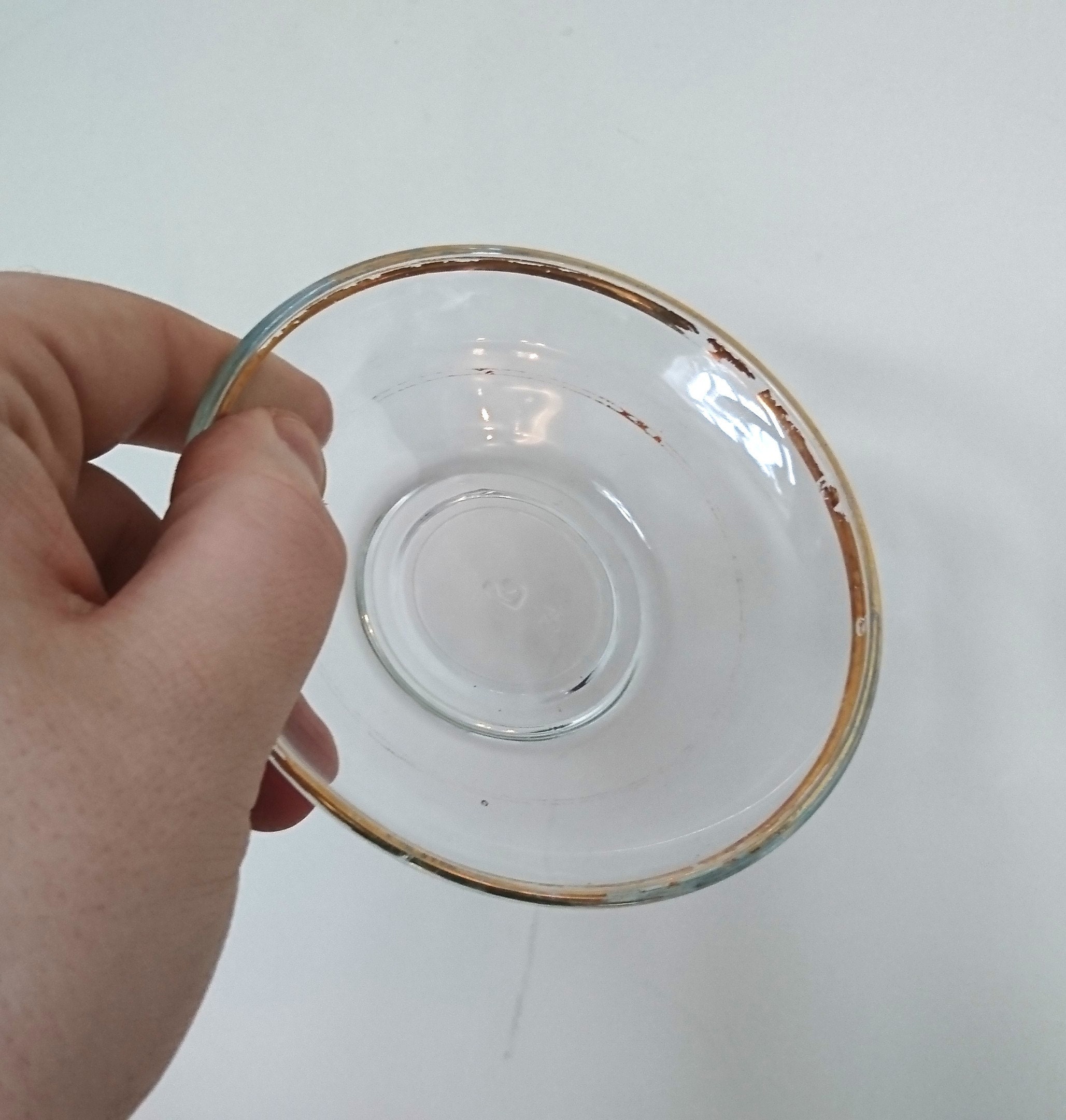 Vintage Shot Glasses With Dish Set Of 6 Gold Gilt Liqueur Etsy Uk