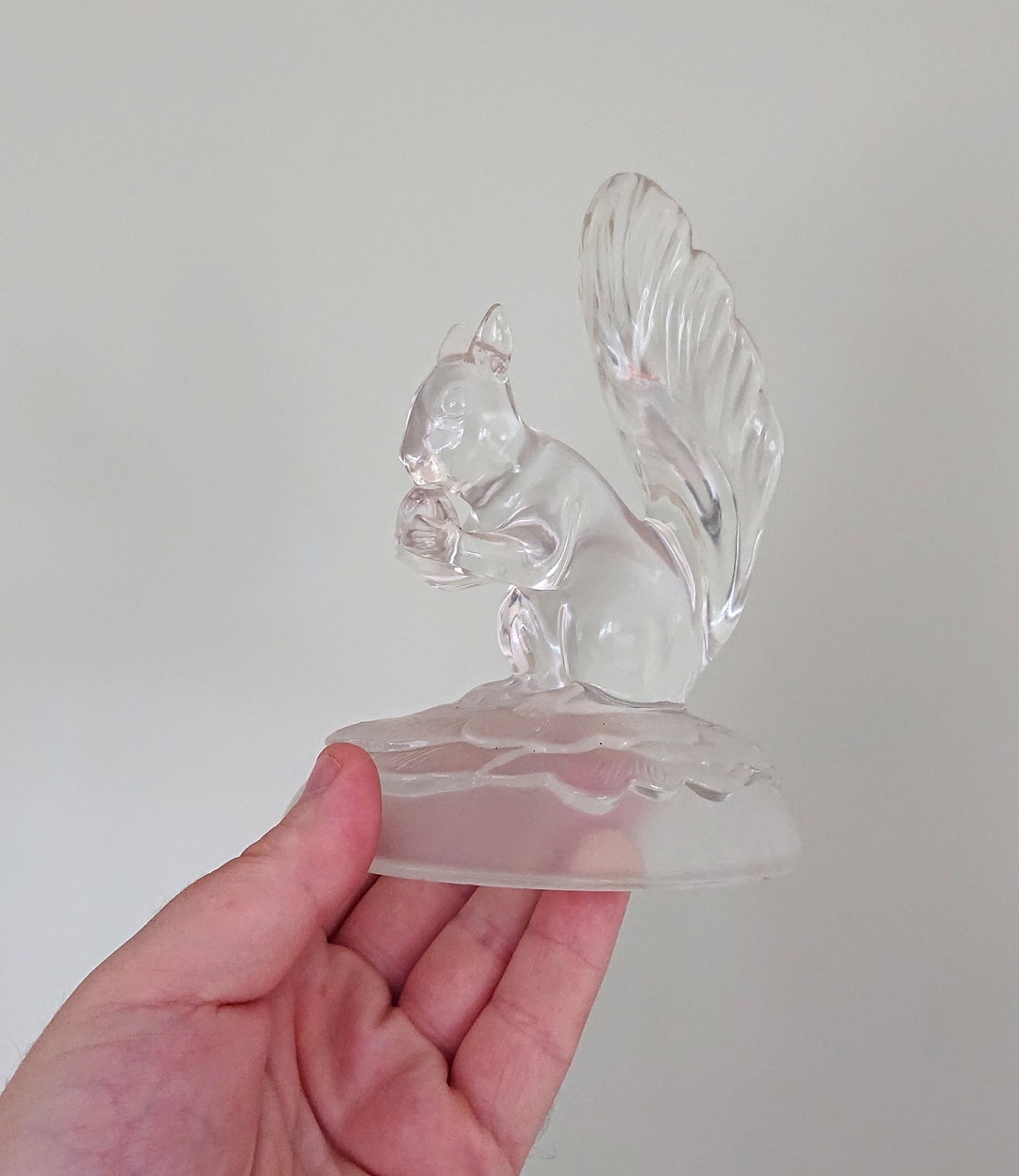Vintage Glass Squirrel Cristal D'arques Squirrel, Squirrel, Crystal ...